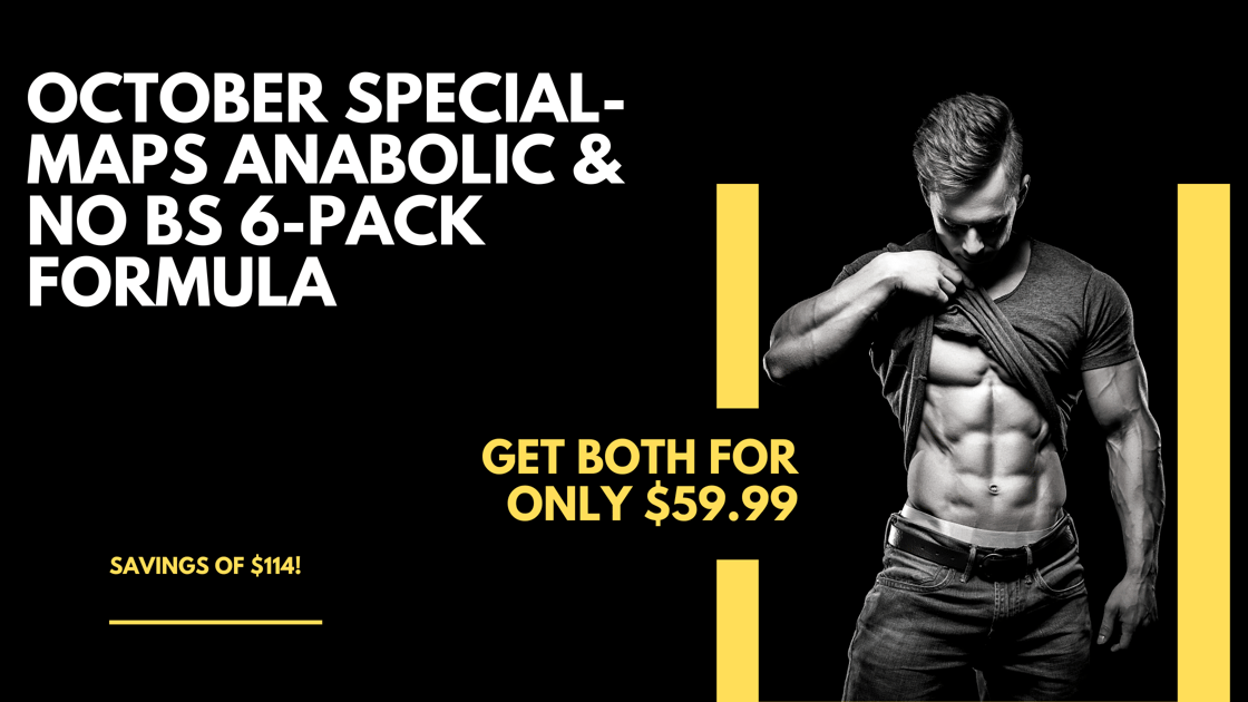 MAPS Anabolic & No BS 6-pack Formula Special | MAPS Fitness Products